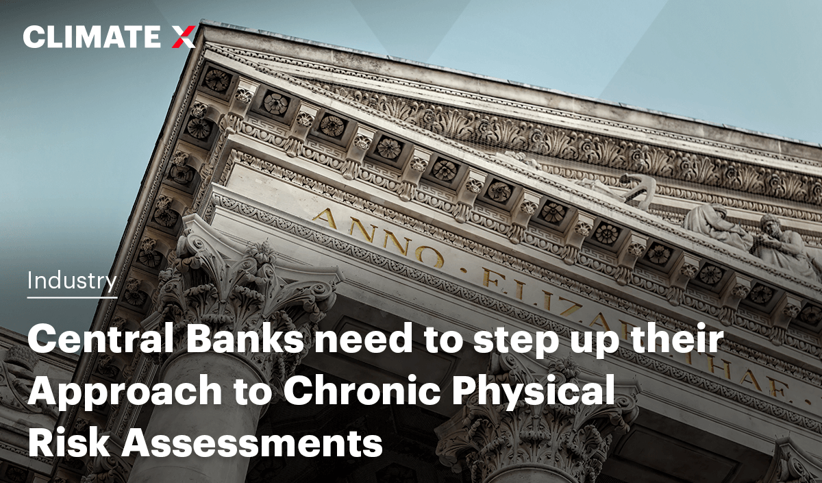 Central Banks must improve Chronic Risk Assessment