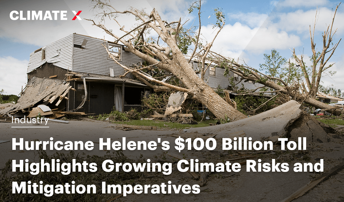 Hurricane Helene: Costs, Climate, & Loss Reduction