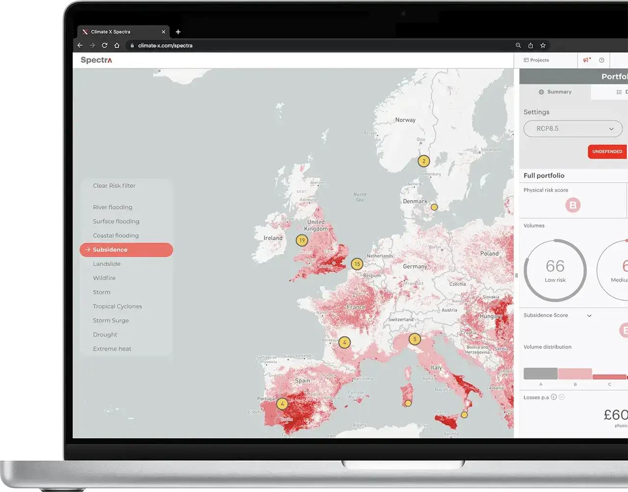 Climate Risk Data Analytics with Spectra by Climate X